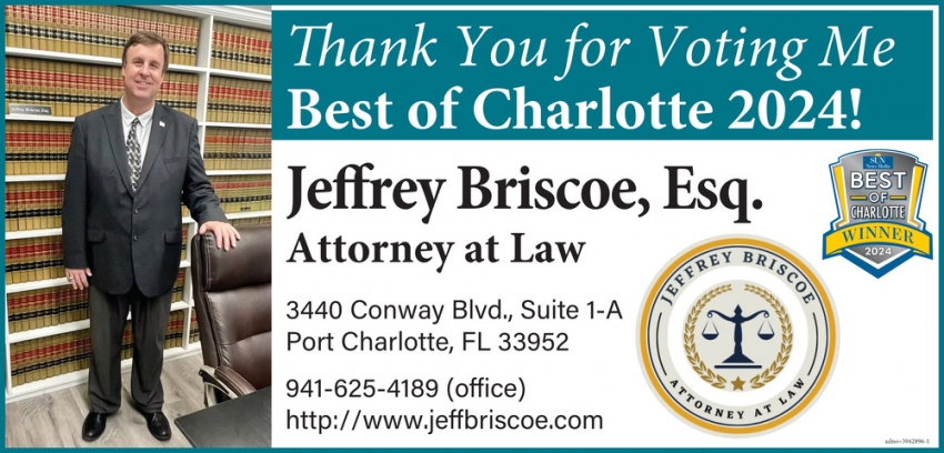 Attorney at Law, Jeffrey Briscoe, Esq.