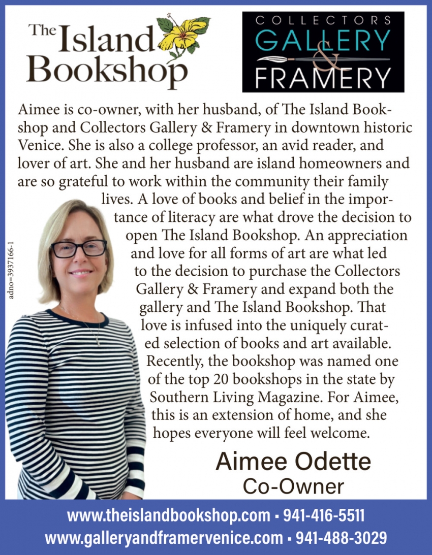 Aimee Odette, The Island Bookshop