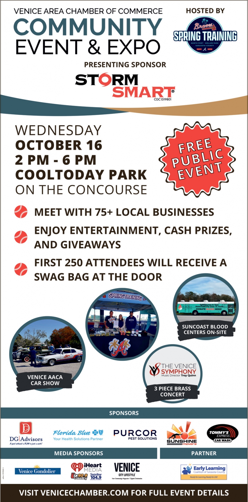 Free Public Event, Venice Area Chamber of Commerce Community Event ...
